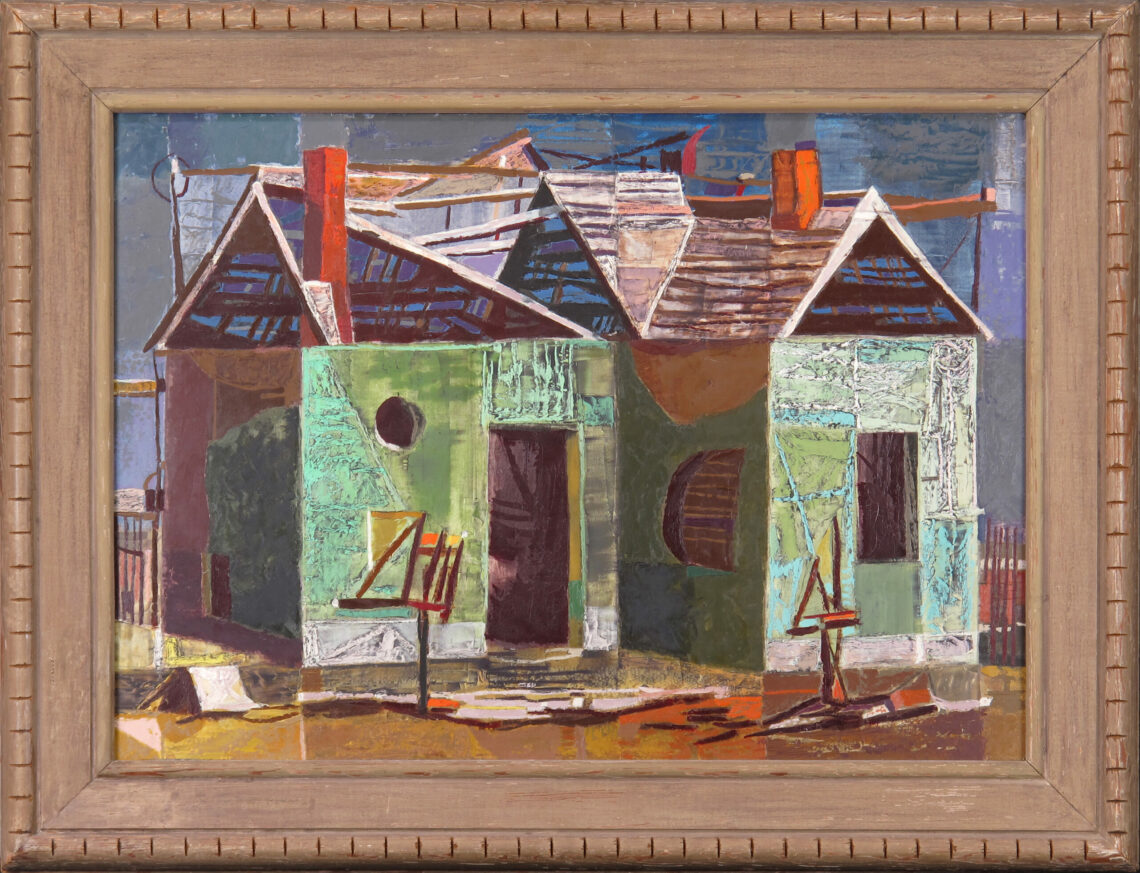 John L Nau III sharing collection of Texas Art for grand opening of ...